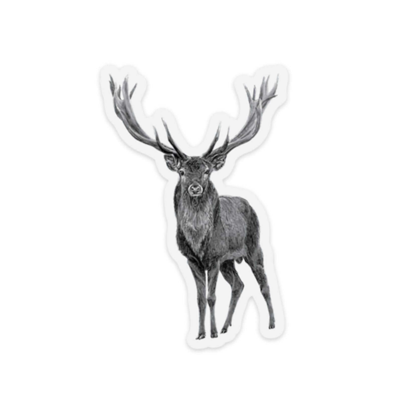 Elk Sticker - Hello Sweetheart
